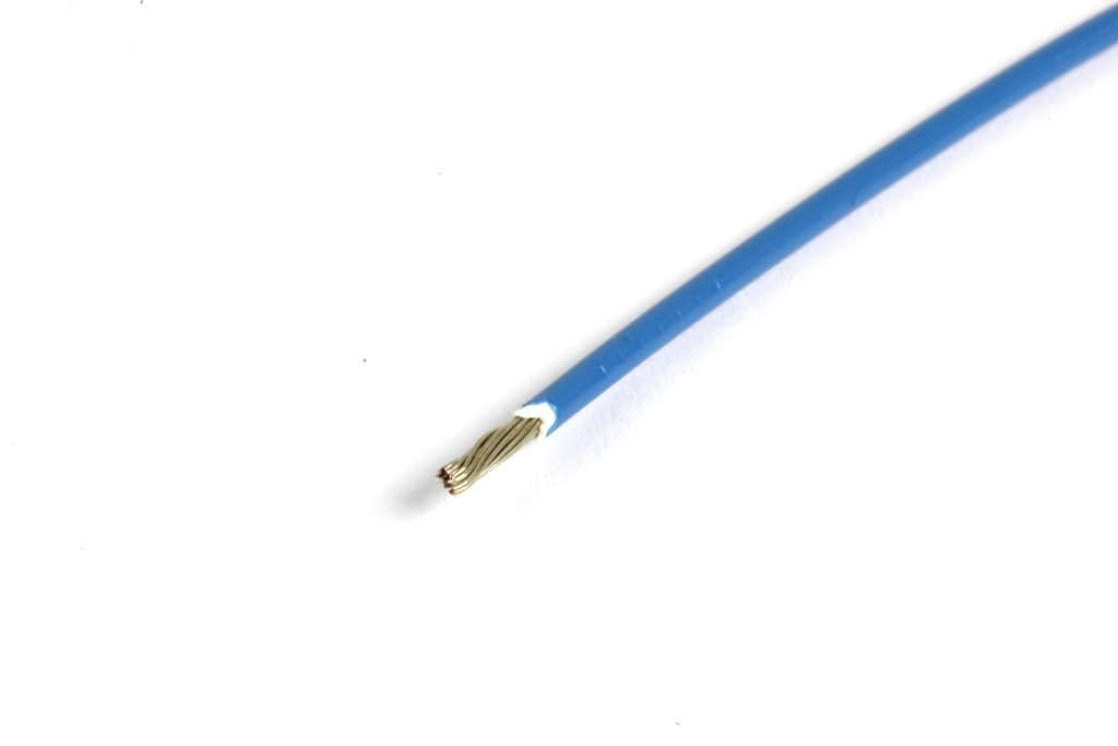 Kabel SPEC 44 Wire, AWG22, blau, 1m | fischer-flugzeugservice
