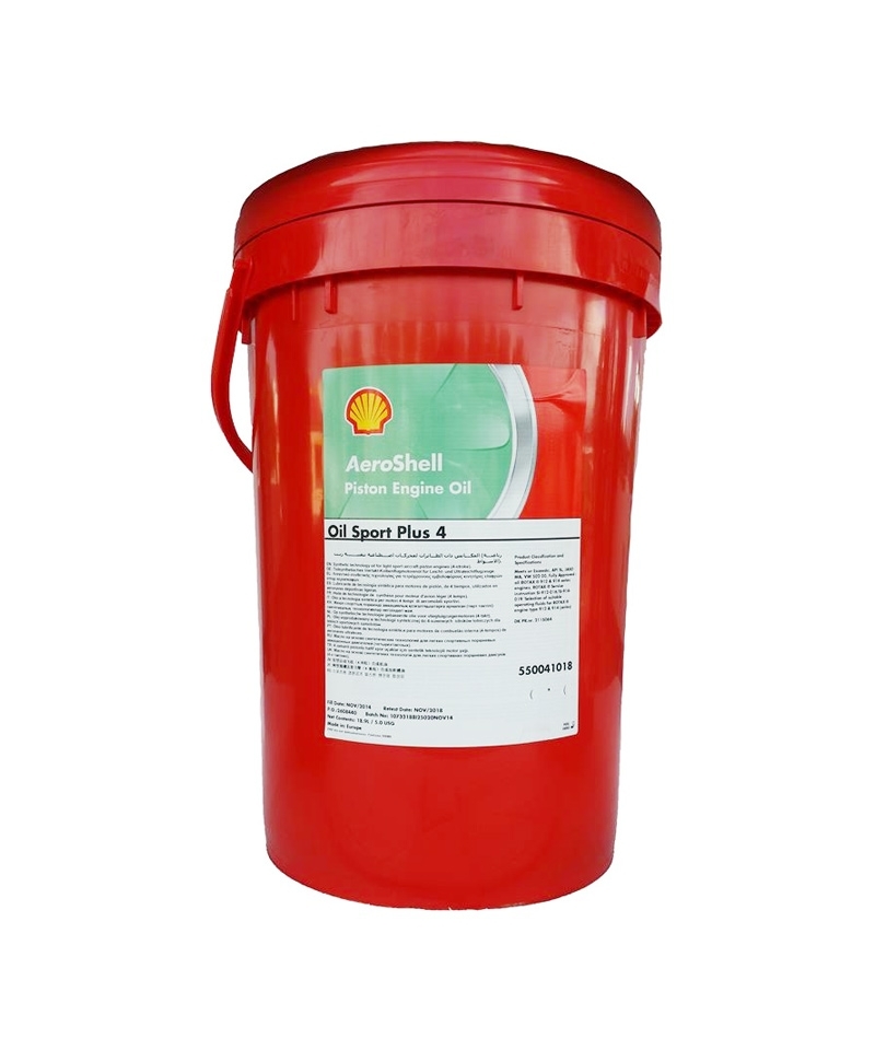 AeroShell Sport Plus 4 Oil, 20 Liter Kübel Öl | Shell | Hersteller ...