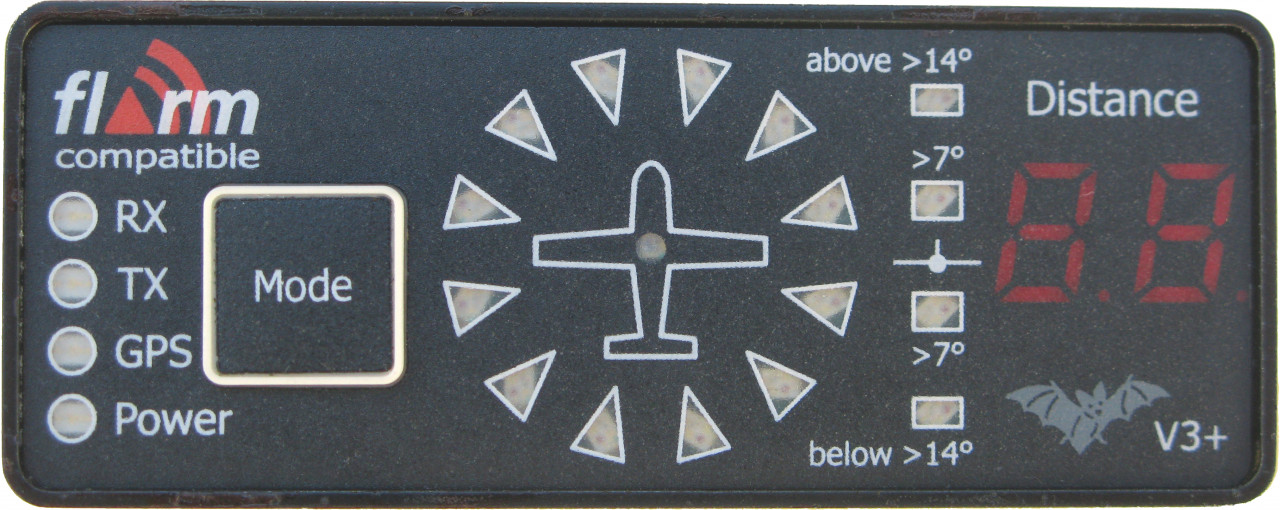 externes FLARM® Display V3+ | Zubehör | Traffic Monitor | Instrumente ...